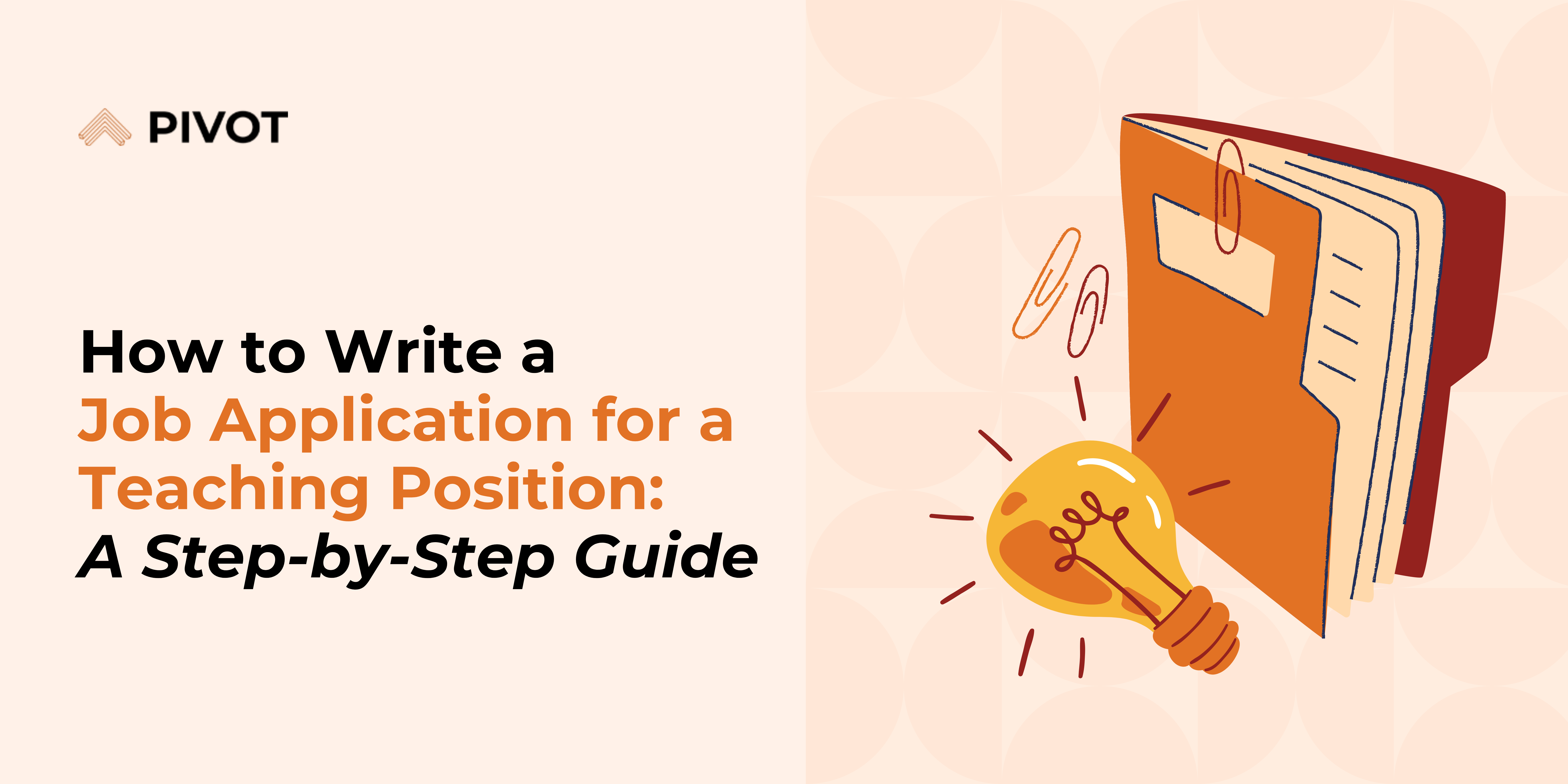 How to Write a Job Application for a Teaching Position